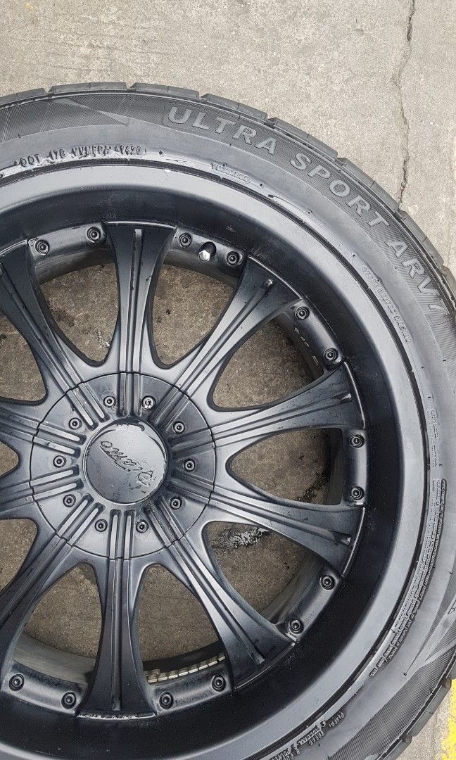 22" Diamo Mags with wheels, Car Parts & Accessories, Mags and Tires on ...