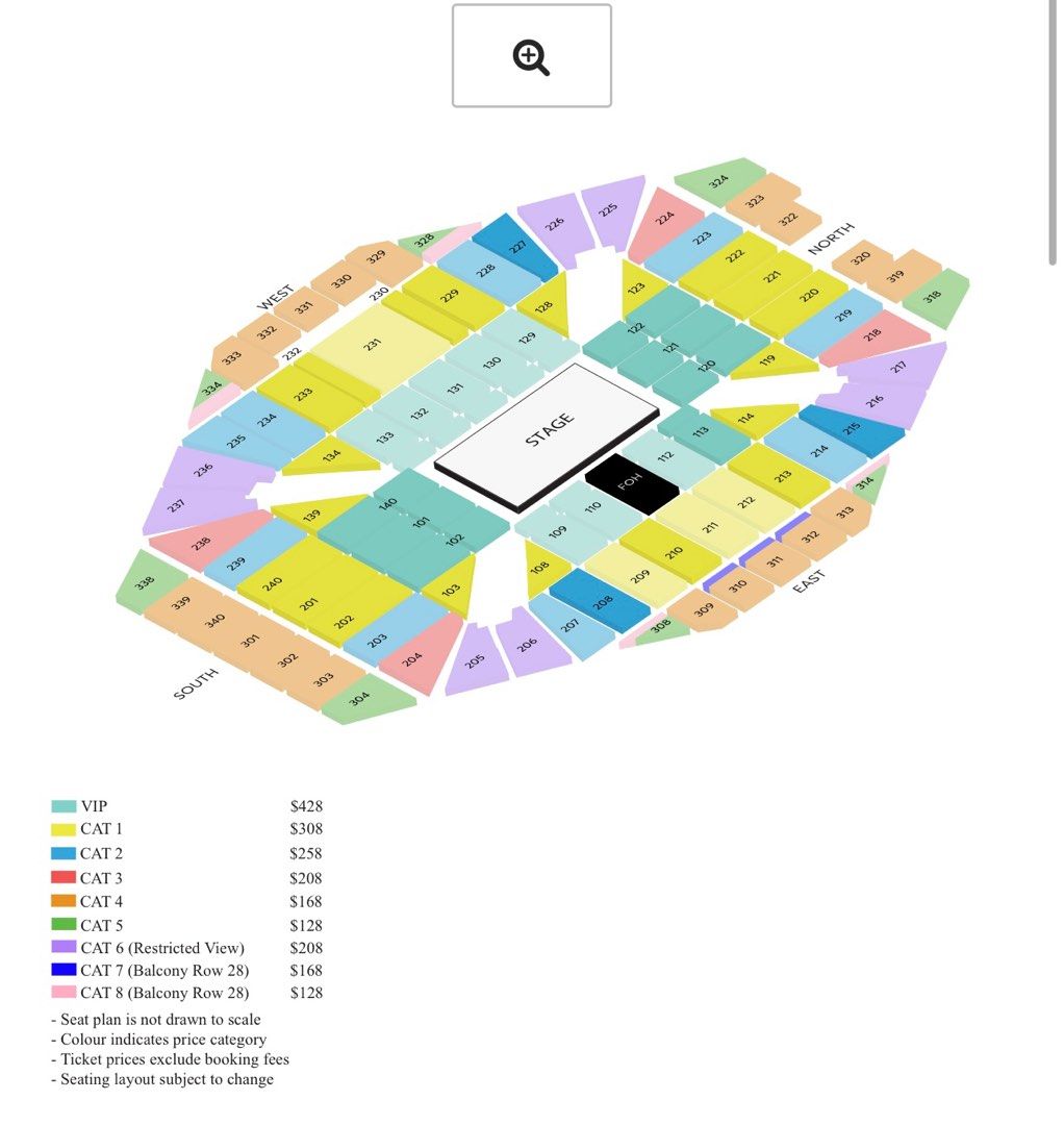 2x Eric Chou Odyssey Returns Tix Cat 1, Tickets & Vouchers, Event ...