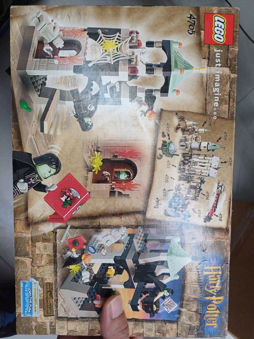 全新 未開 Lego 4705 絕版 harry potter 哈利波特, 興趣及遊戲, 玩具 & 遊戲類 - Carousell