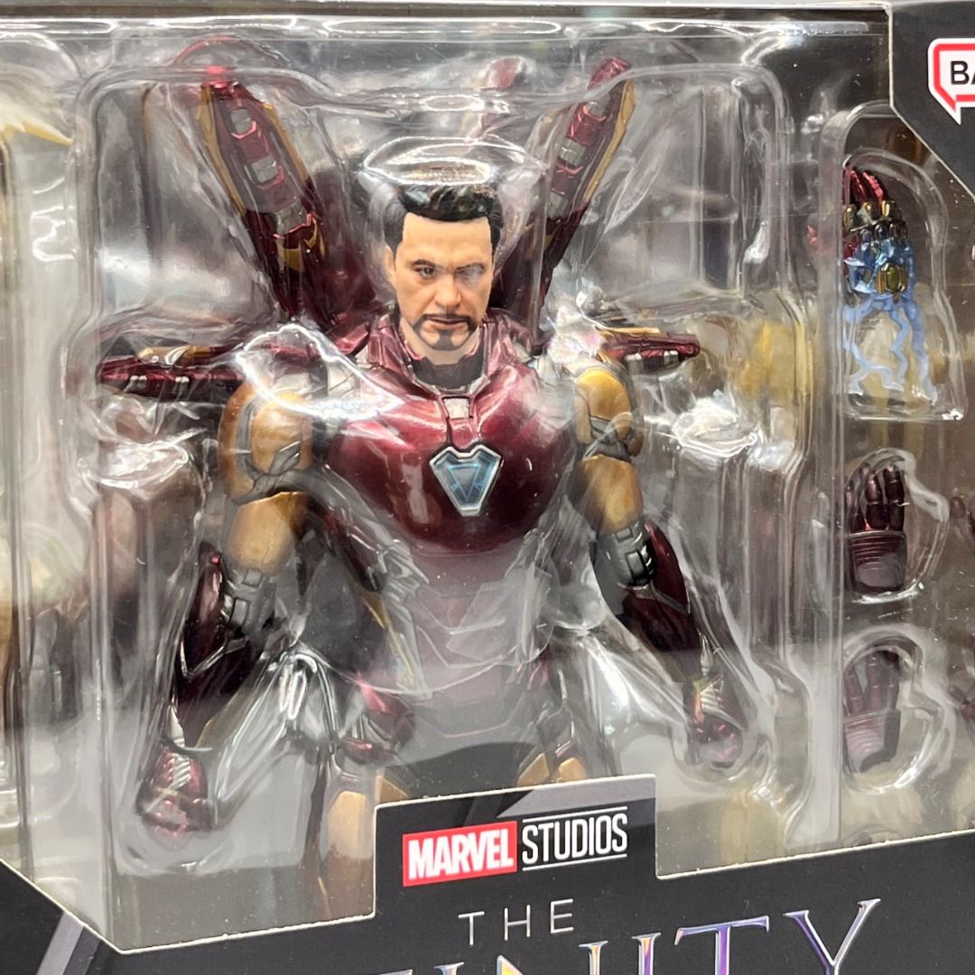 全新 行版 S.H.Figuarts SHF Marvel Infinity Saga Iron Man MK85 鐵甲奇俠 Five Years Later 2023 Edition, 興趣 ...
