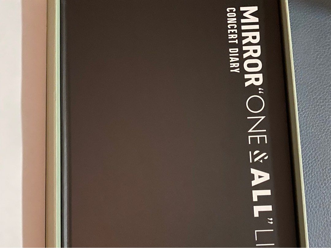 (散放) Mirror one and all boxset mini photo books photo book album diary poster keung to anson lo ...