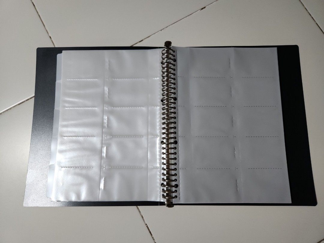 A4 namecard file slot, Hobbies & Toys, Stationery & Craft, Stationery ...