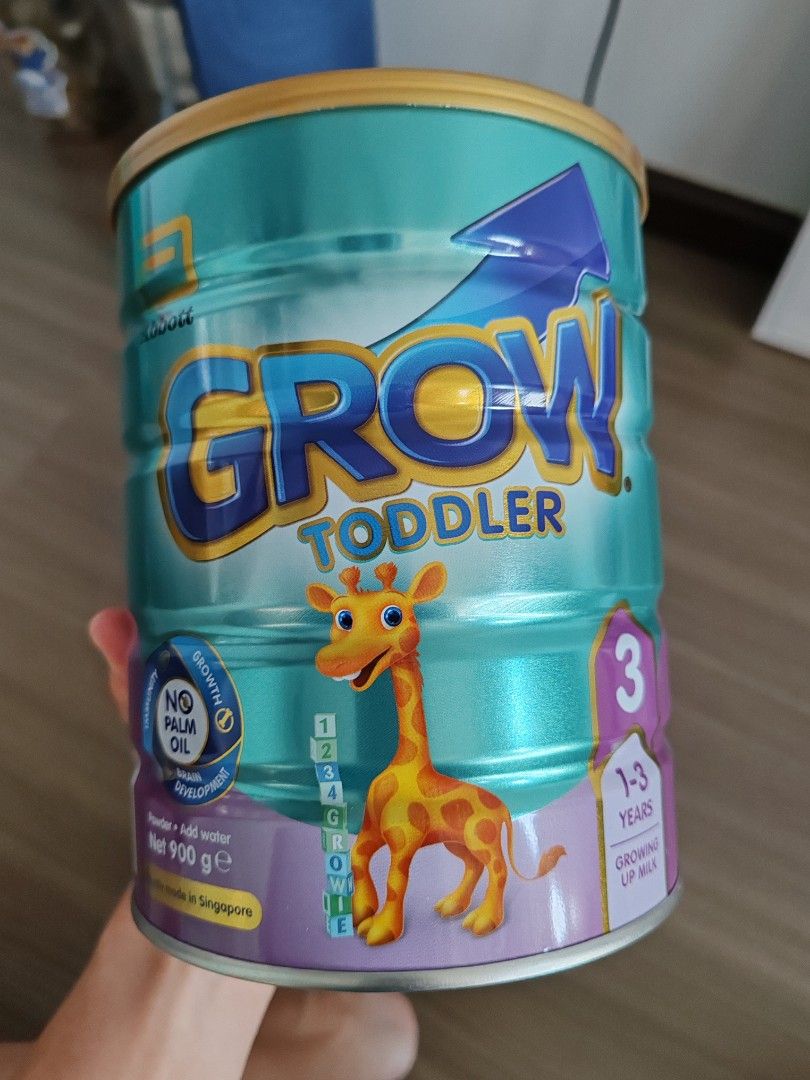Abbott grow toddler milk formula stage 3-900g, Babies & Kids, Baby ...