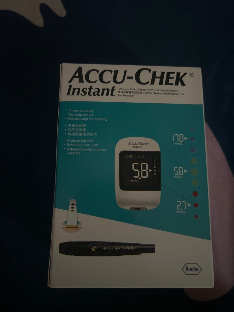Accu Chek instant, Health & Nutrition, Health Monitors & Weighing ...