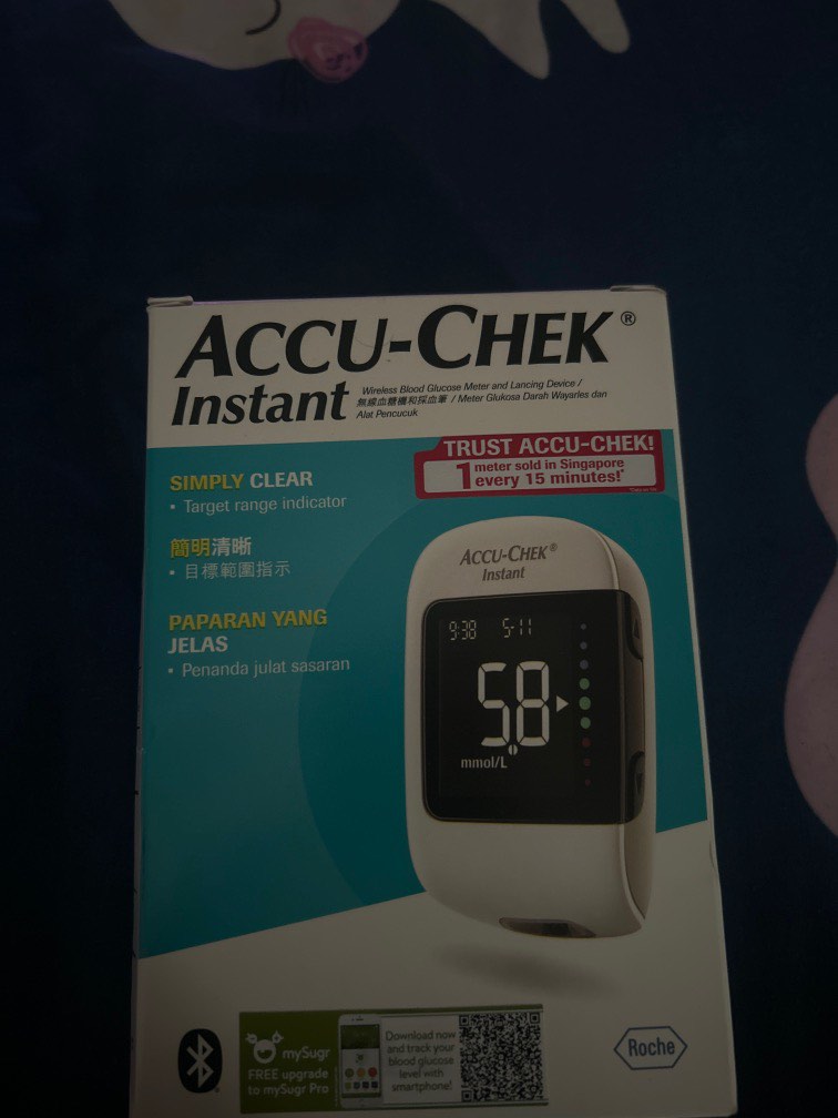 Accu Chek instant, Health & Nutrition, Health Monitors & Weighing ...