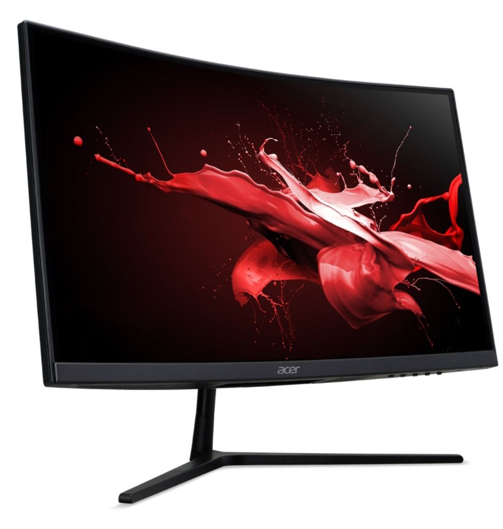 Acer Full HD 24inch 1080p 180Hz Curved Gaming Monitor (EI242QR ...