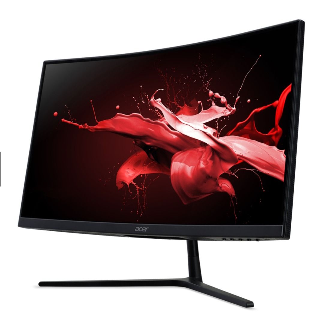 Acer Full HD 24inch 1080p 180Hz Curved Gaming Monitor (EI242QR ...