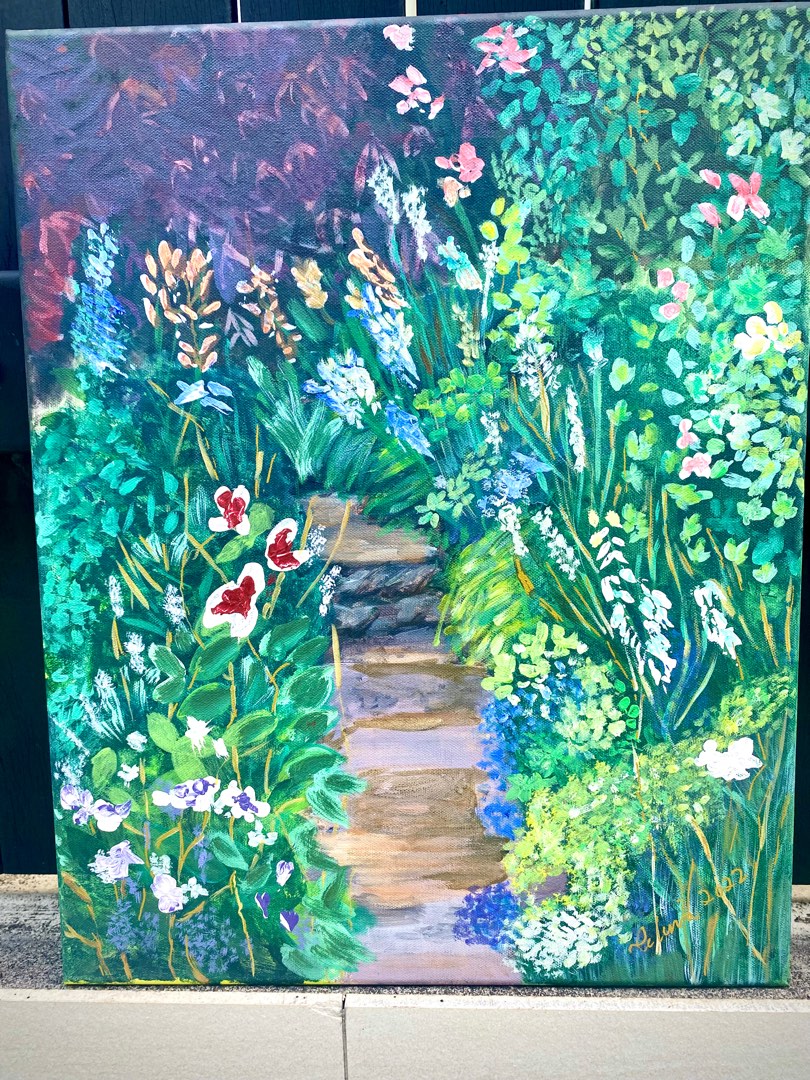 Acrylic painting, Hobbies & Toys, Stationery & Craft, Art & Prints on ...