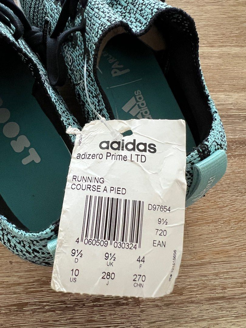 Adidas Adizero Prime Parley - 10 US, Men's Fashion, Footwear, Sneakers ...