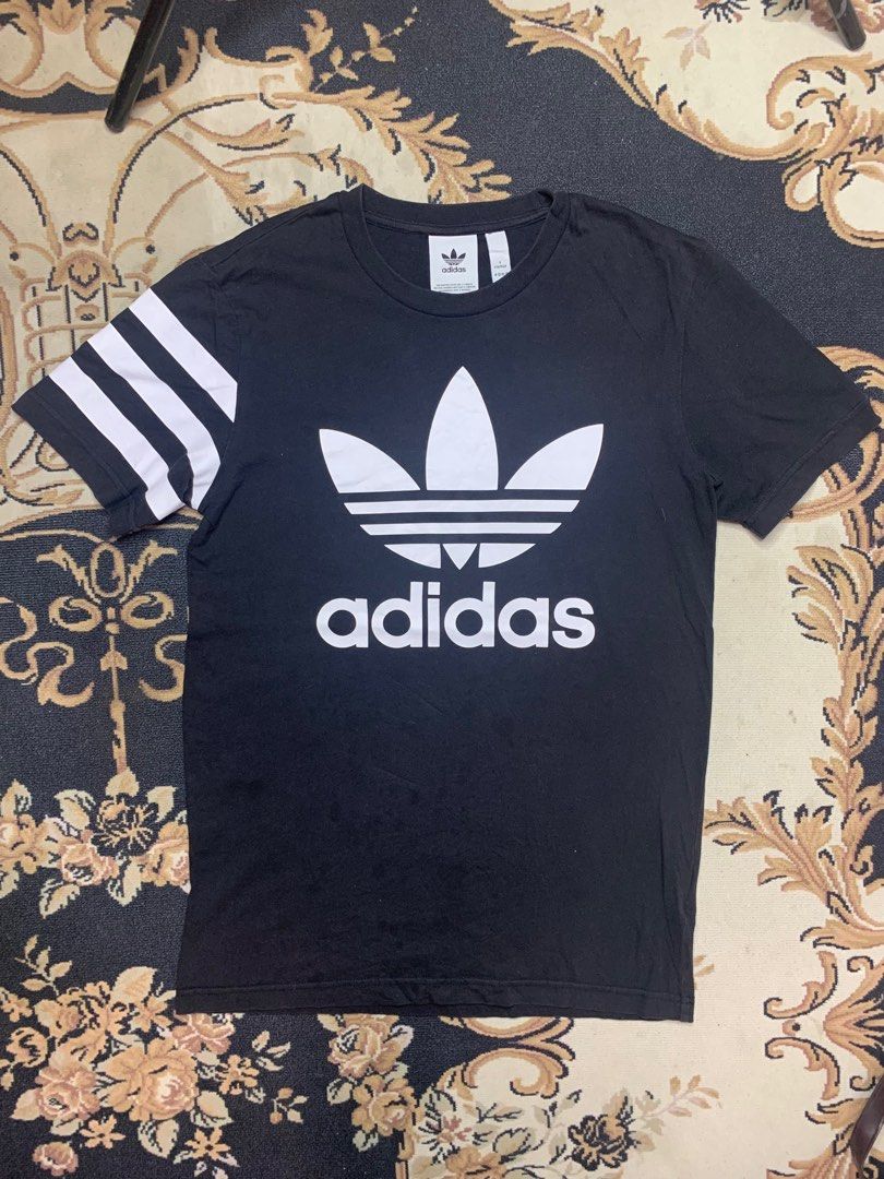 Adidas front and back logo tshirt, Men's Fashion, Tops & Sets, Tshirts ...