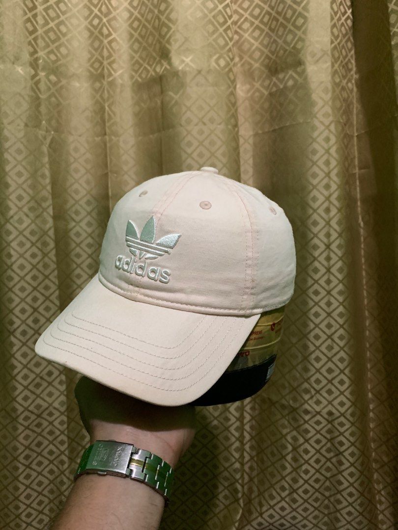 Adidas pastel pink, Men's Fashion, Watches & Accessories, Caps & Hats ...