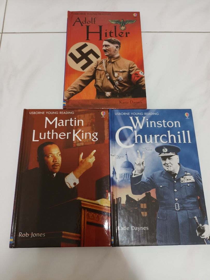 Adolf Hitler, Martin Luther King, Winston Churchill, (Usborne Young ...