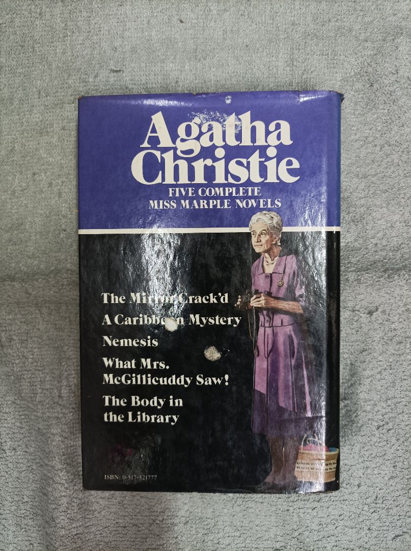 Agatha Christie: Five Complete Miss Marple Novels, Hobbies & Toys, Books & Magazines, Fiction ...