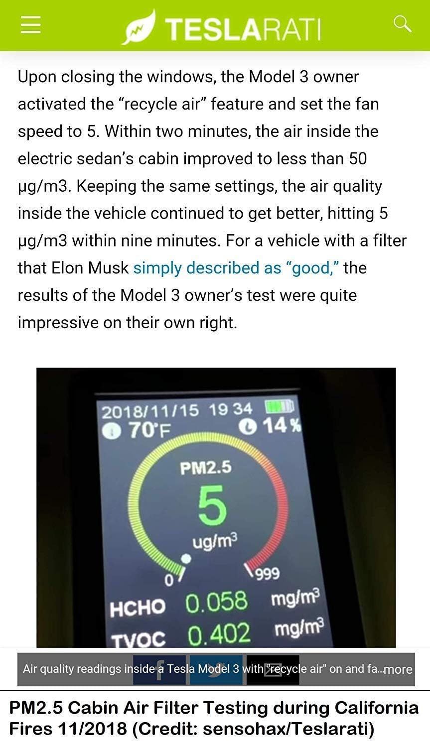 Air Quality Monitor, Formaldehyde Detector, Temperature & Humidity ...