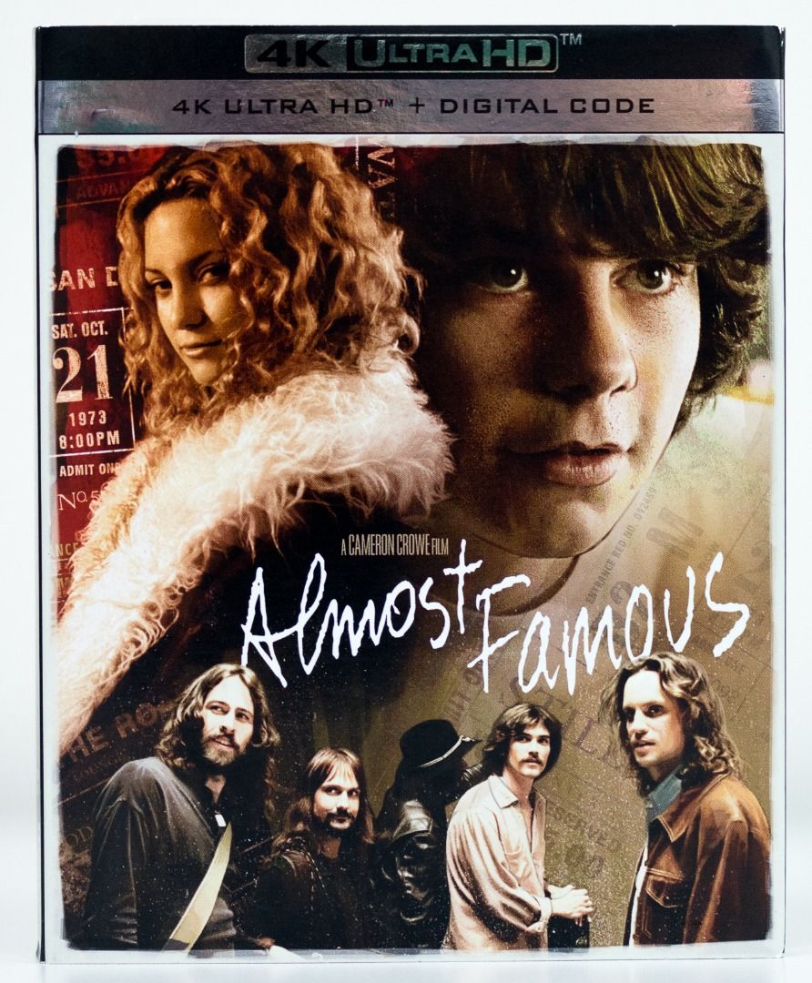 Almost Famous 4K Blu-ray, Hobbies & Toys, Music & Media, CDs & DVDs on ...