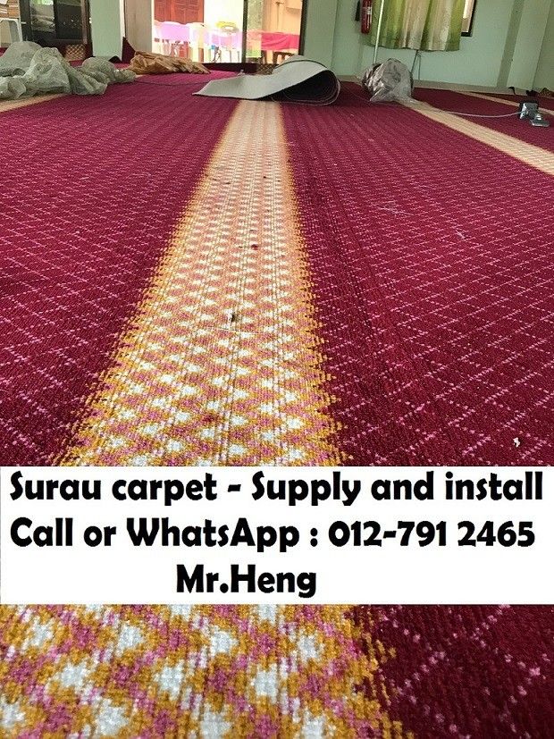 Alor Setar Surau Carpet CALL Mr. Heng 012-791 2465 Kedah Masjid Karpet ...