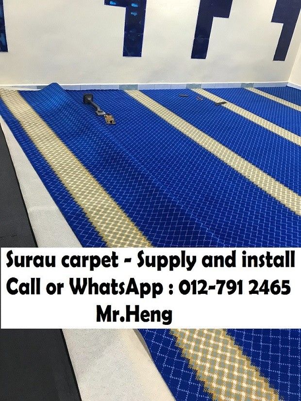 Alor Setar Surau Carpet CALL Mr. Heng 012-791 2465 Kedah Masjid Karpet ...