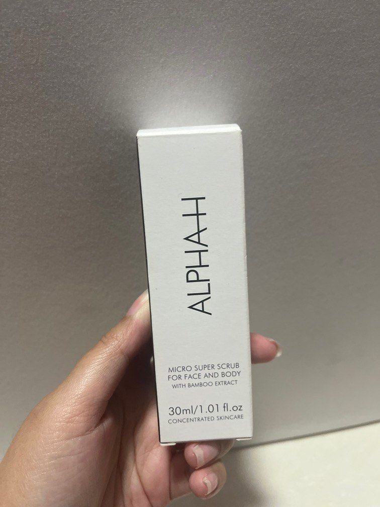 AlphaH Face scrub, Beauty & Personal Care, Face, Face Care on Carousell