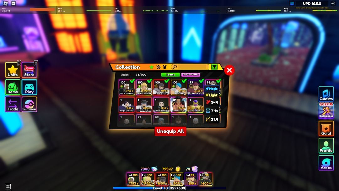 Anime Adventures PUCHI UNIQUE BULMA UNIQUE, Video Gaming, Gaming ...