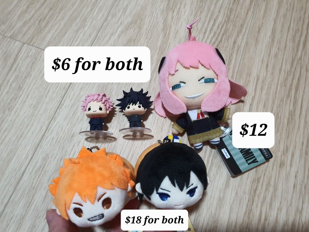 Anime Merchandise (Haikyuu, Anya Spy x Family, Jujutsu Kaisen), Hobbies ...