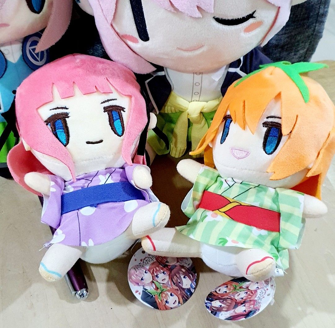 Anime Quintessential Quintuplets Ichika Miku Nino Shoji Yukata Nakano ...