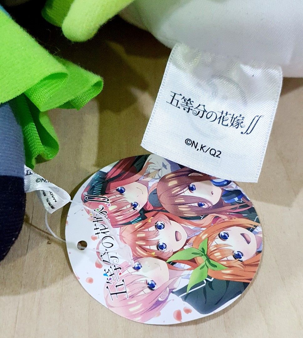 Anime Quintessential Quintuplets Ichika Miku Nino Shoji Yukata Nakano ...