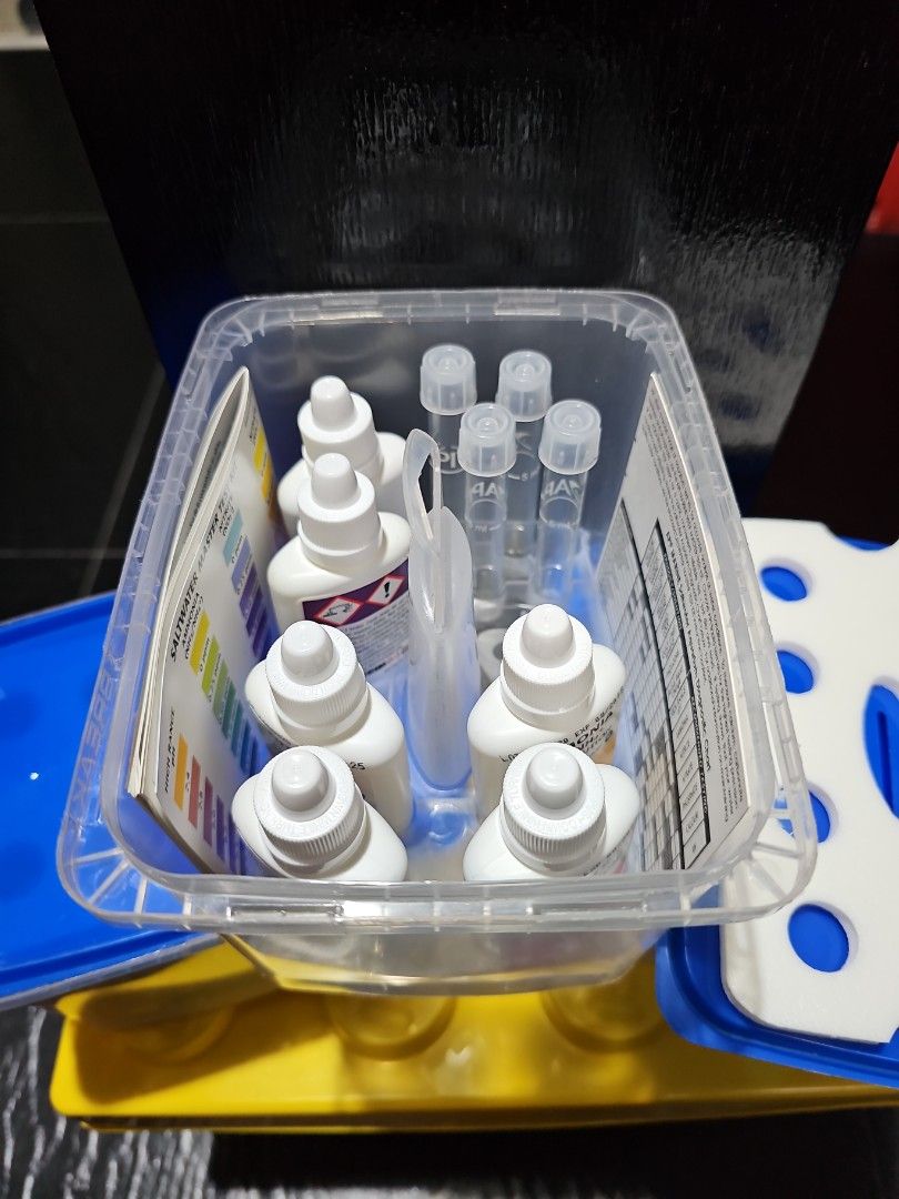 Api Marine Saltwater Master Test Kit - Test High Range PH, Ammonia ...