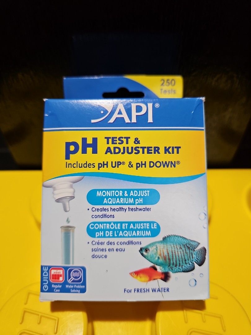 API PH TEST & Adjuster Kit Includes pH Up & pH Down, Sports Equipment ...