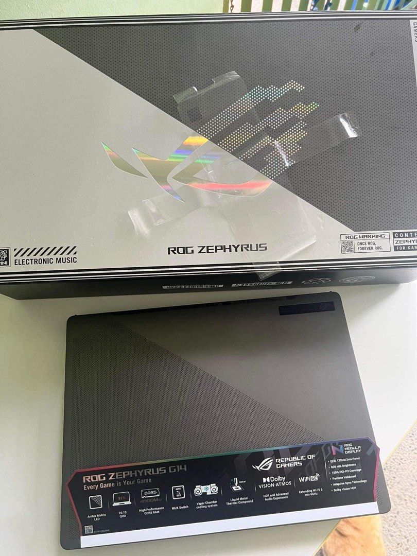 Asus ROG ZEPHYRUS G14 ANIMATRIX, Computers & Tech, Laptops & Notebooks ...