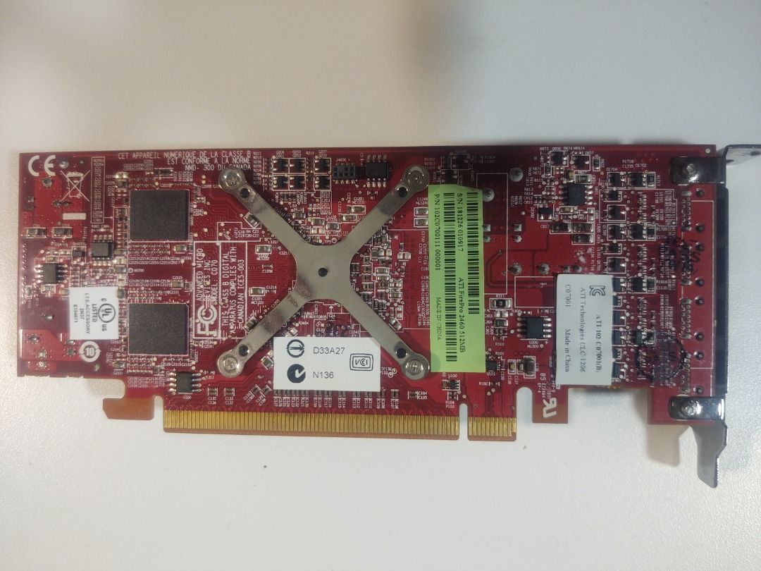 ATI FirePro 2460 Multi-View, Computers & Tech, Parts & Accessories ...