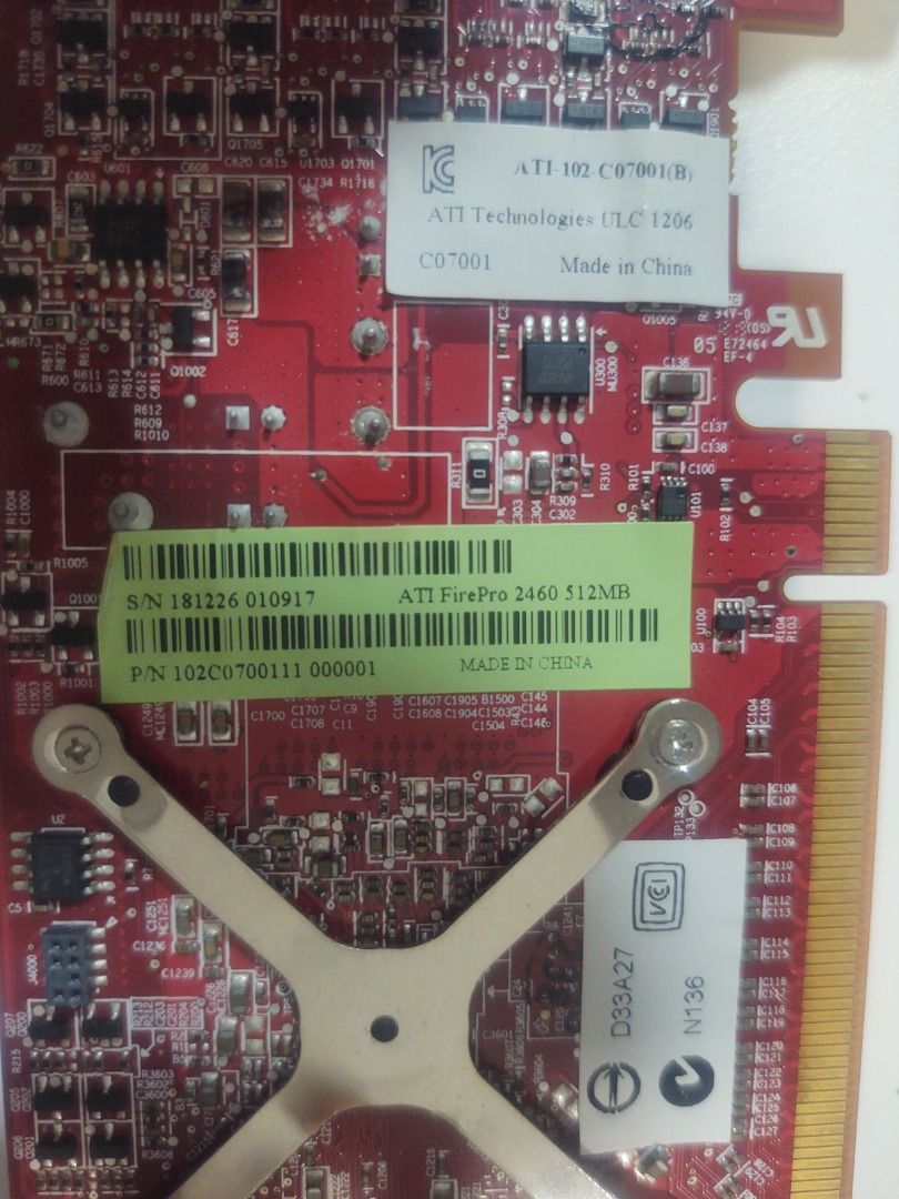 ATI FirePro 2460 Multi-View, Computers & Tech, Parts & Accessories ...