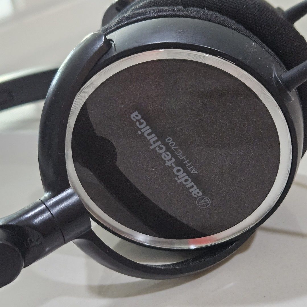 Audio Technica ATH-FC700 Foldable Headphone, Audio, Headphones ...