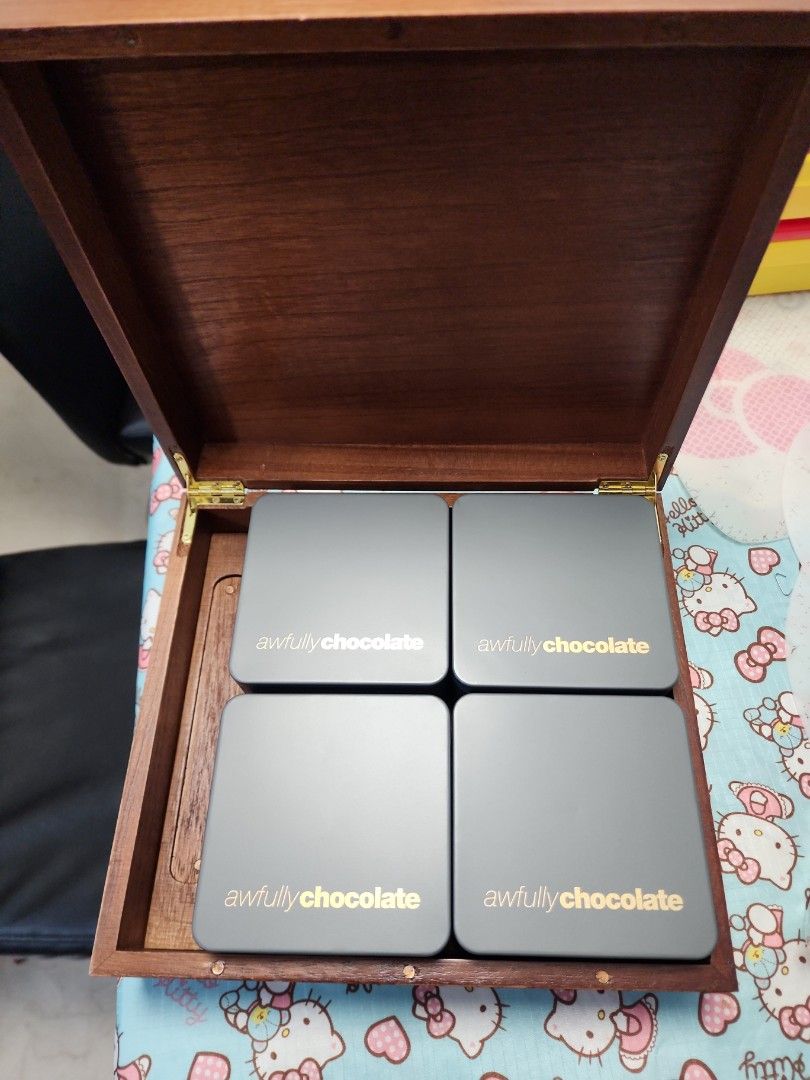 Awfully chocolate moon cake box, Furniture & Home Living, Kitchenware ...