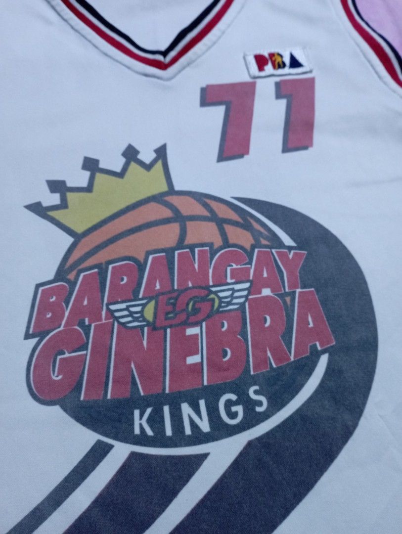 Barangay Ginebra Kings Ronald Tubid #71 Jersey, Men's Fashion ...