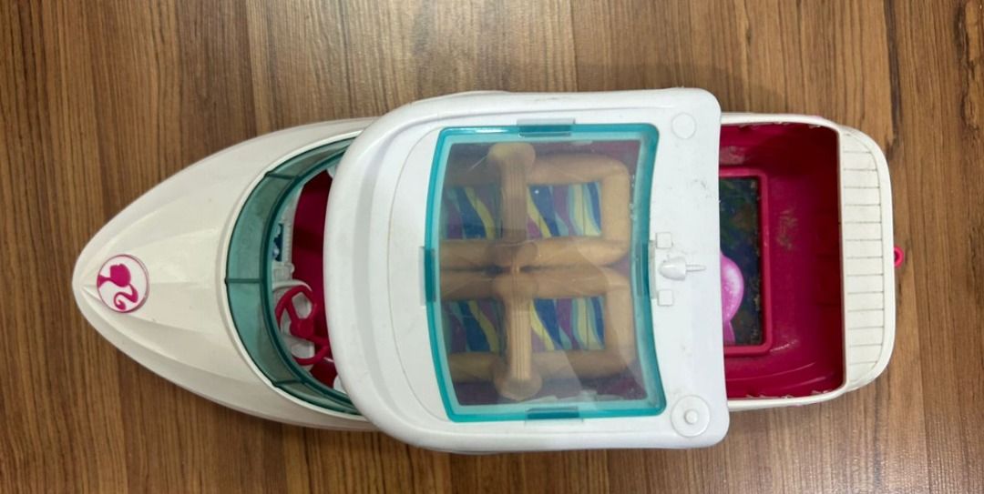Barbie Boat, Hobbies & Toys, Toys & Games on Carousell