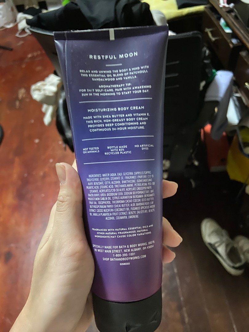 Bath and Body Works Restful Moon Body Lotion, Beauty & Personal Care ...