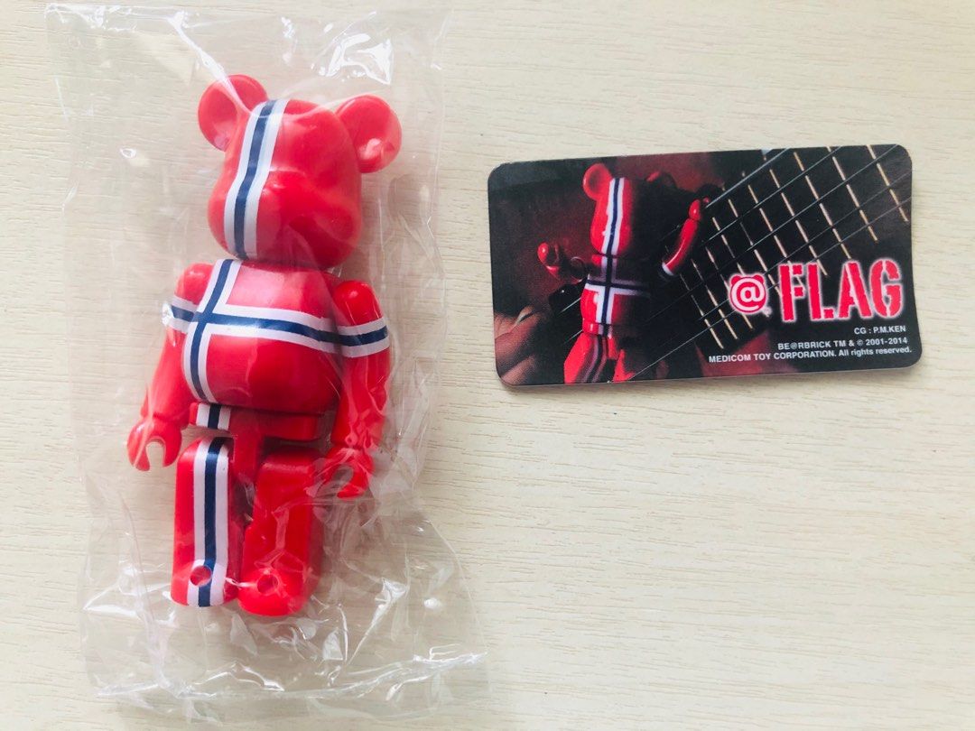 Bearbrick Series 29 Norway Flag by Be@rbrick medicom, Hobbies & Toys ...