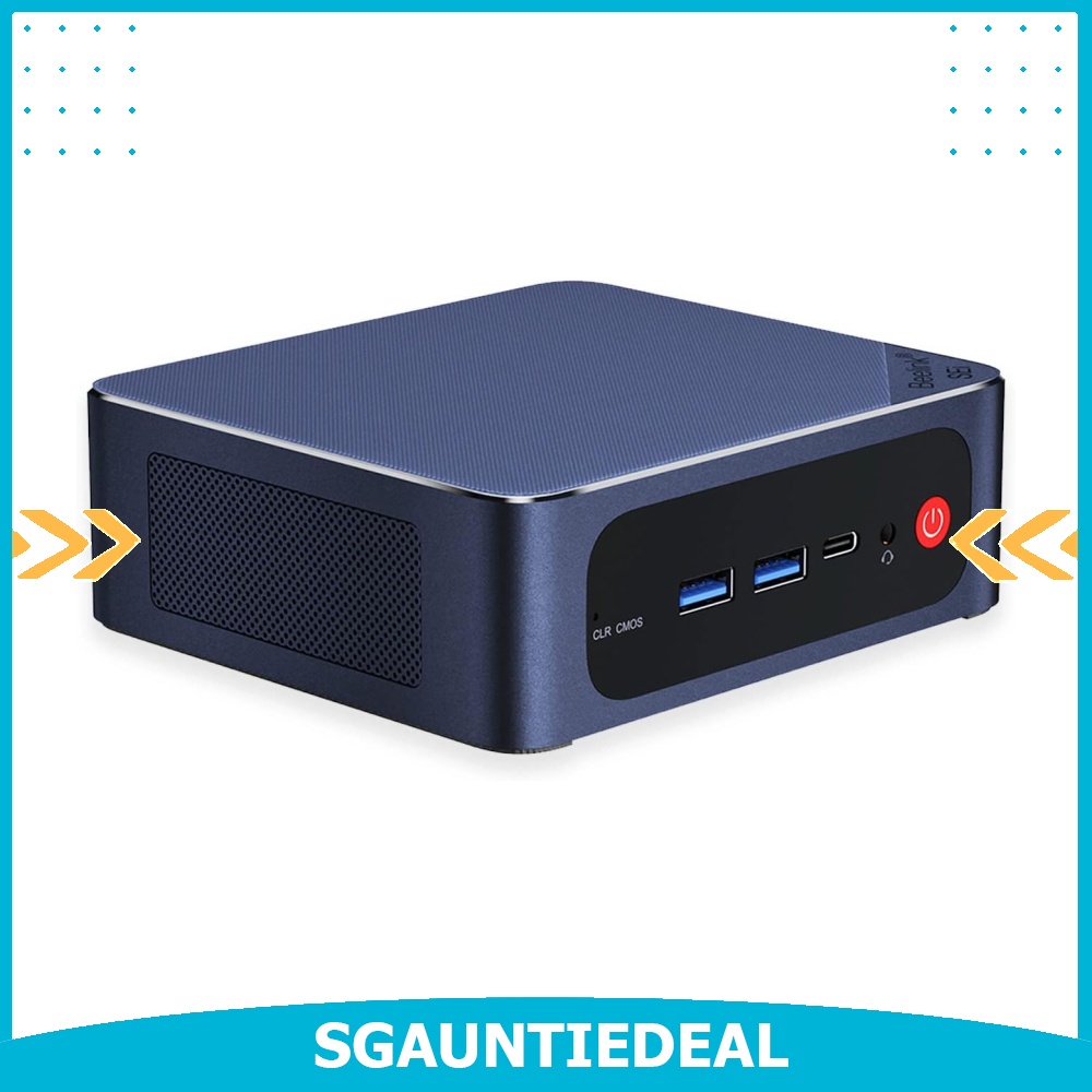 Beelink SEi12 Mini PC, Intel Core i5-12450H (8C/12T,up to 4.4GHz), Mini ...
