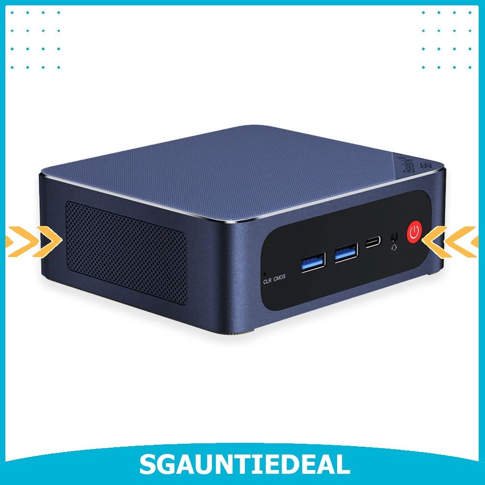 Beelink SEi12 Mini PC, Intel Core i5-12450H (8C/12T,up to 4.4GHz), Mini ...