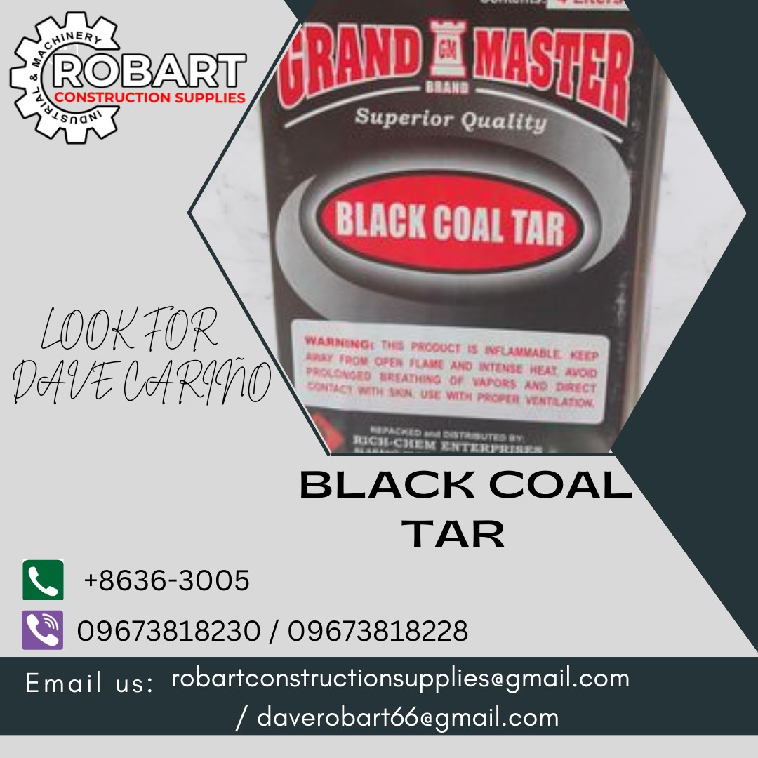 BLACK COAL TAR, Commercial & Industrial, Construction Tools & Equipment ...