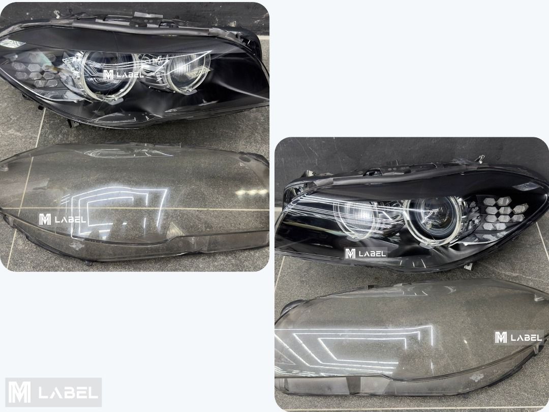 BMW F10 - New Headlight Lens Cover Replacement, Car Accessories, Car ...