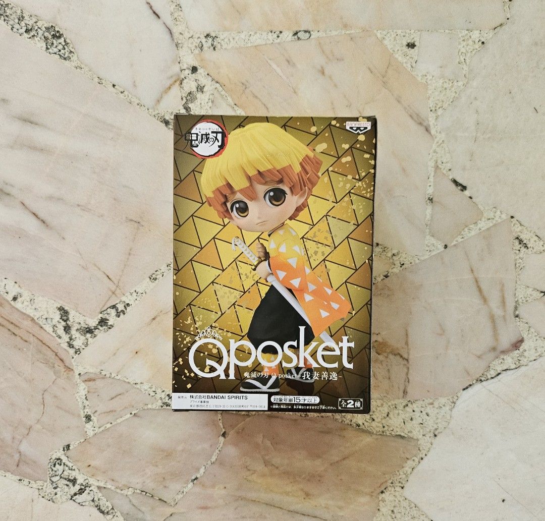 BNIB DEMON SLAYER ZENITSU QPOSKET FIGURINE, Hobbies & Toys, Toys ...