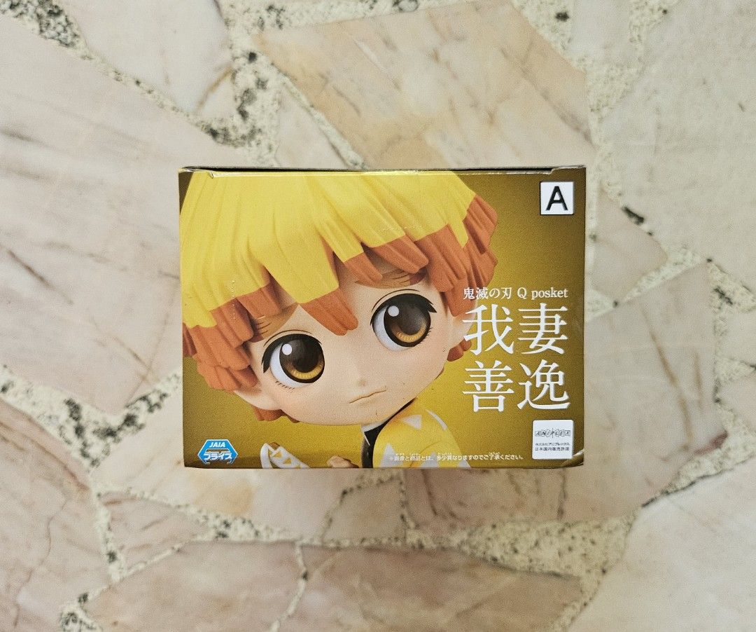 BNIB DEMON SLAYER ZENITSU QPOSKET FIGURINE, Hobbies & Toys, Toys ...
