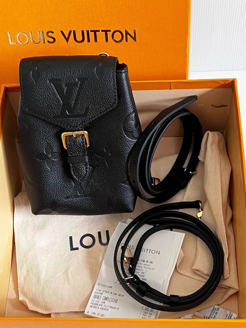 BNIB Tiny Backpack Emp Noir Chip Complete Set 12x6.5x16cm (Bisa ...