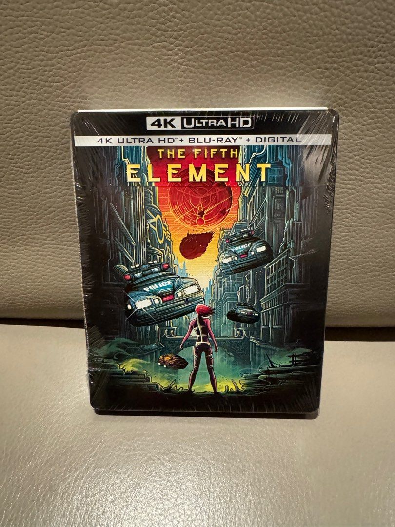 Brand New Sealed The Fifth Element 4K + Blu-ray + Digital Steelbook ...
