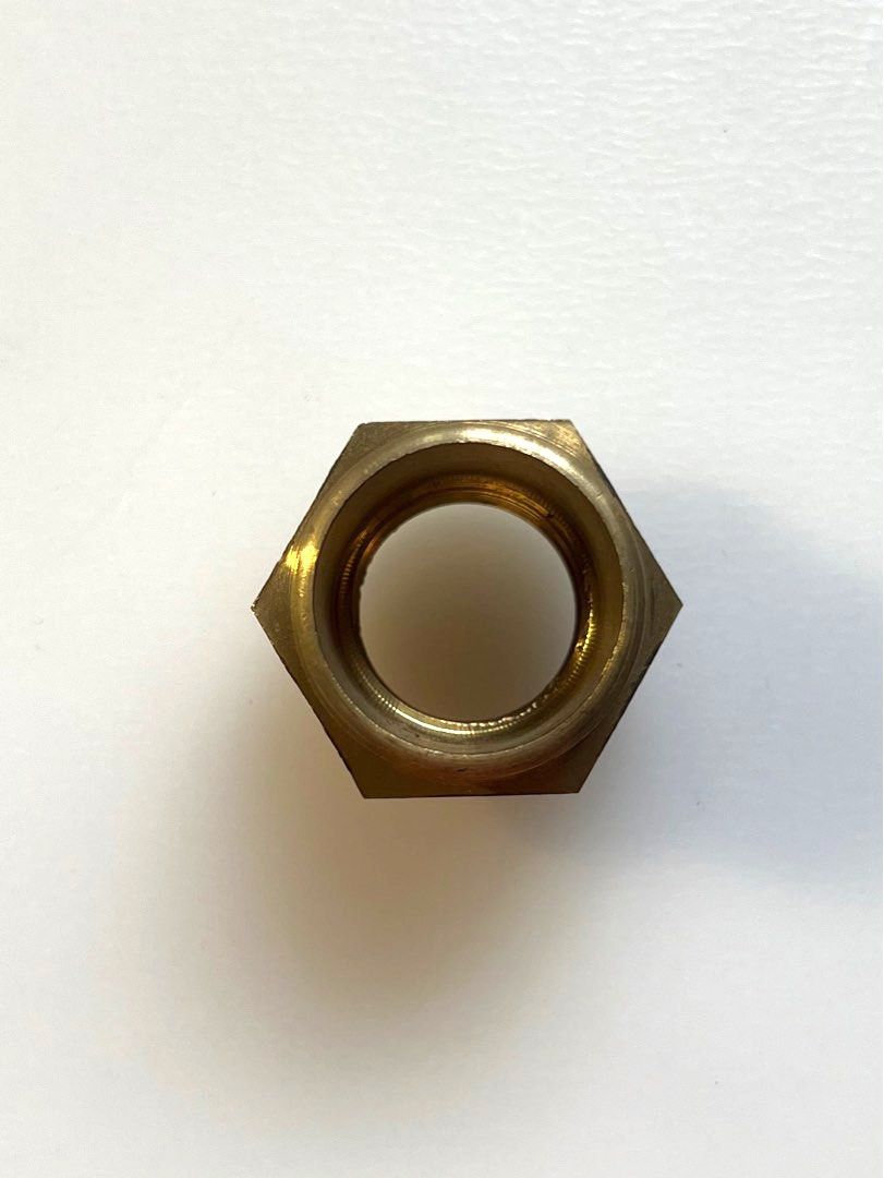 Brass Hex Pipe Fitting Bushing Adapter (new), Furniture & Home Living ...