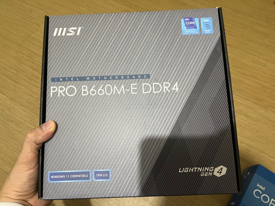 Bundle i5 12400F b660m e, Computers & Tech, Parts & Accessories, Computer Parts on Carousell