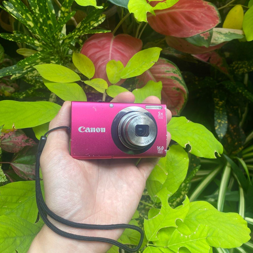 Canon A2300 Pink Digicam, Photography, Cameras on Carousell