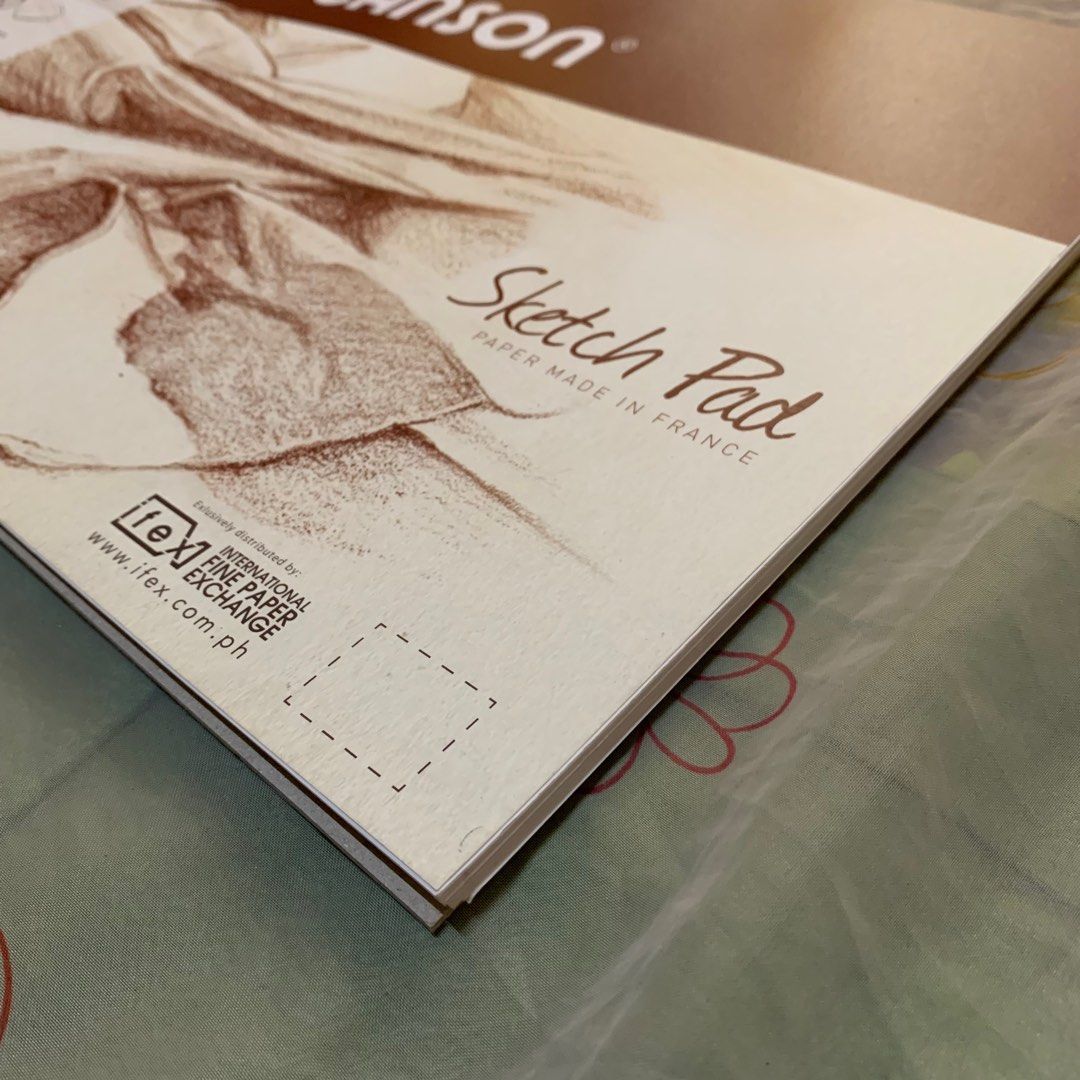 CANSON 12x18 Spiral Sketch Pad, Hobbies & Toys, Stationary & Craft ...