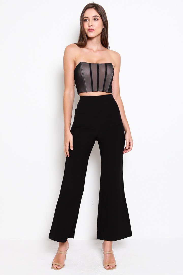 Carla bell bottom fitted pants v2, Women's Fashion, Bottoms, Other ...